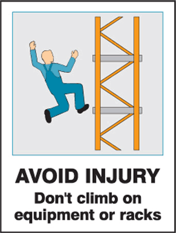 Injury Avoidance Signs | Absoe