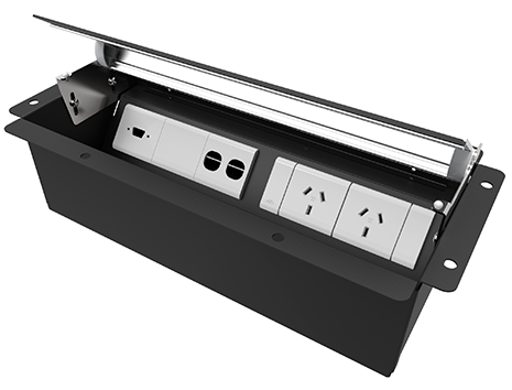 Executive Box In-Desk Module | Absoe