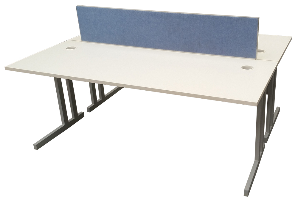 C Leg Double Sided Desk | Absoe