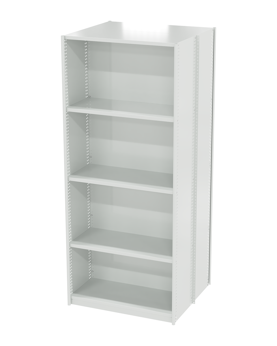 Rolled Upright Type (RUT) Steel Shelving | Absoe