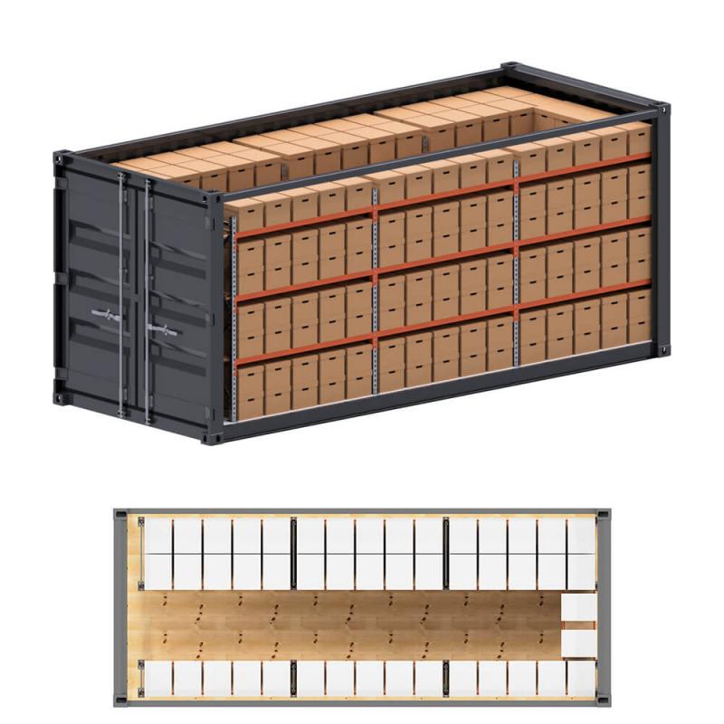 SPACERACK Archive Container Storage | Absoe
