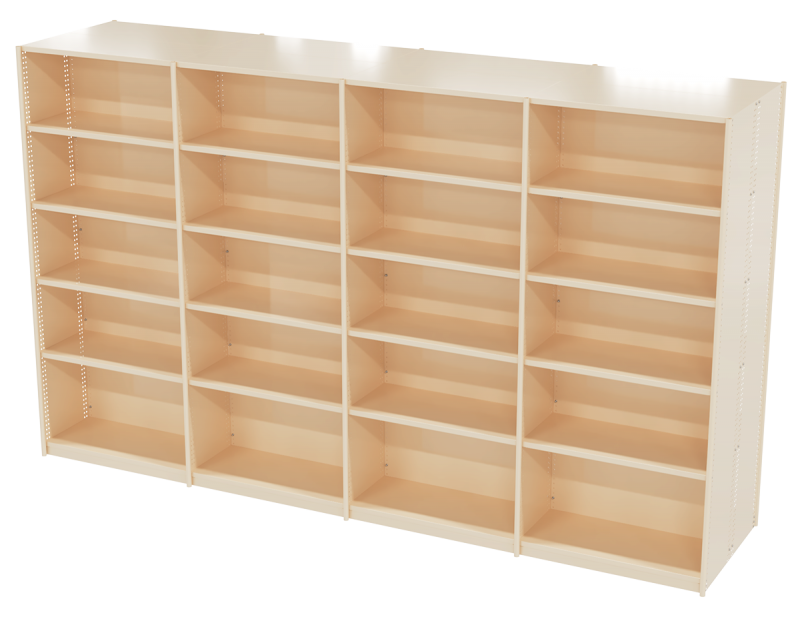 Rolled Upright Type (RUT) Steel Shelving | Absoe